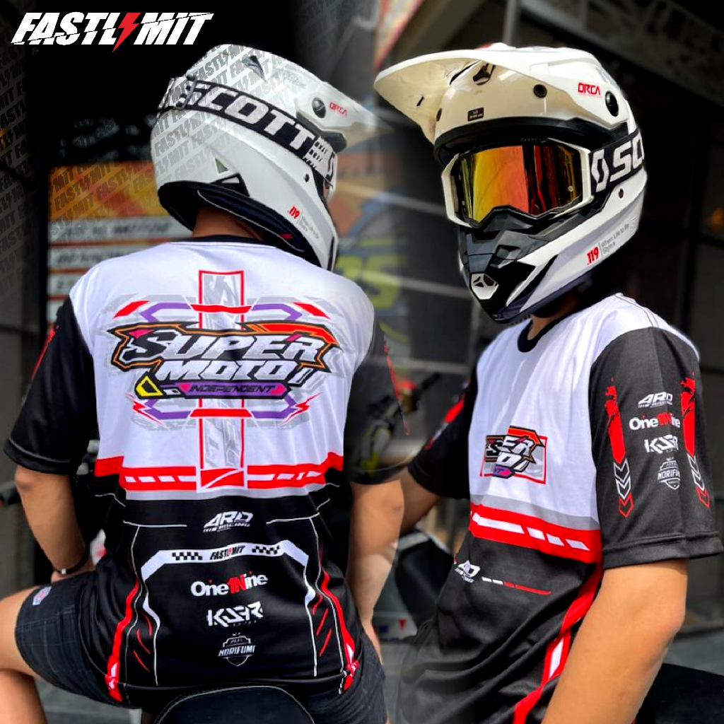 Jual JERSEY RACING SUPERMOTO SUNMORI-BAJU KAOS SUPERMOTO RIDER CRF WR ...