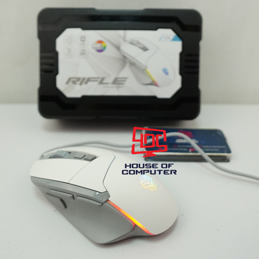 Jual MOUSE GAMING REXUS XIERRA X18 RIFFLE CRYSTAL RGB MACRO 7200DPI ...