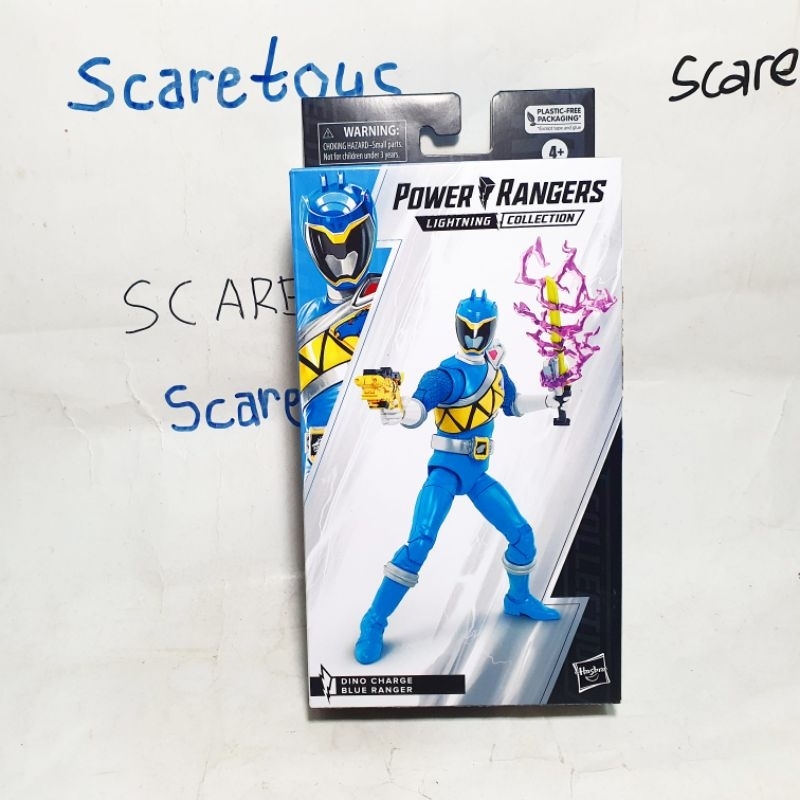 Jual Lightning Collection Power Rangers Dino Charge Blue Ranger ...