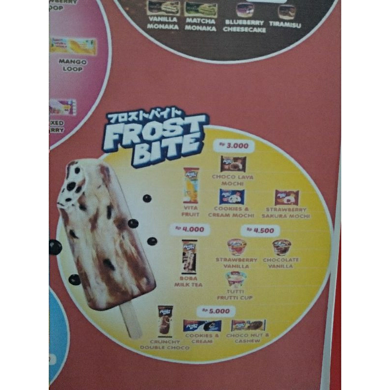 Jual GLICO WINGS ice cream FROSTBITE all varian | Shopee Indonesia