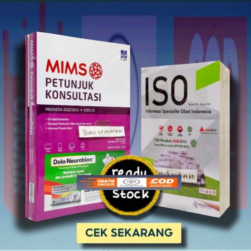 Jual Paket murah BEBAS PILIH, ISO EDISI 53 2021+MIMS ( Ping) EDISI 22 TERBARU 2022 / 2023 DAN ...