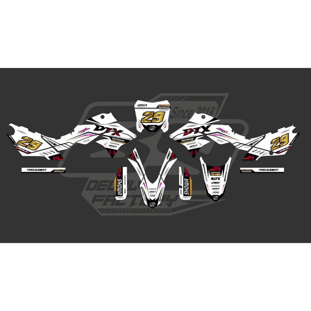 Jual decal dtracker 150 full body-decal dtracker 150-decal dtracker ...