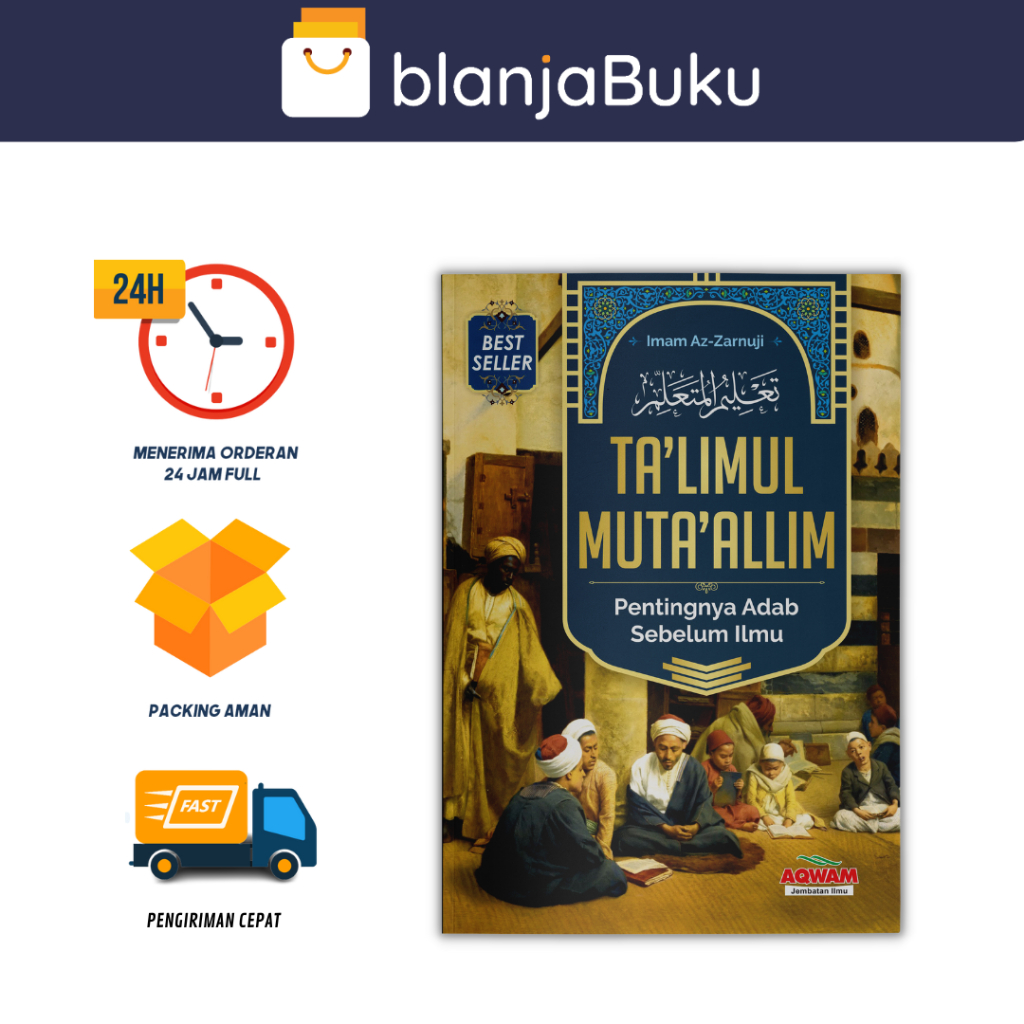 Jual Buku Talimul Mutaallim Edisi Terbaru Pentingnya Adab Sebelum Ilmu (Aqwam) | Shopee Indonesia