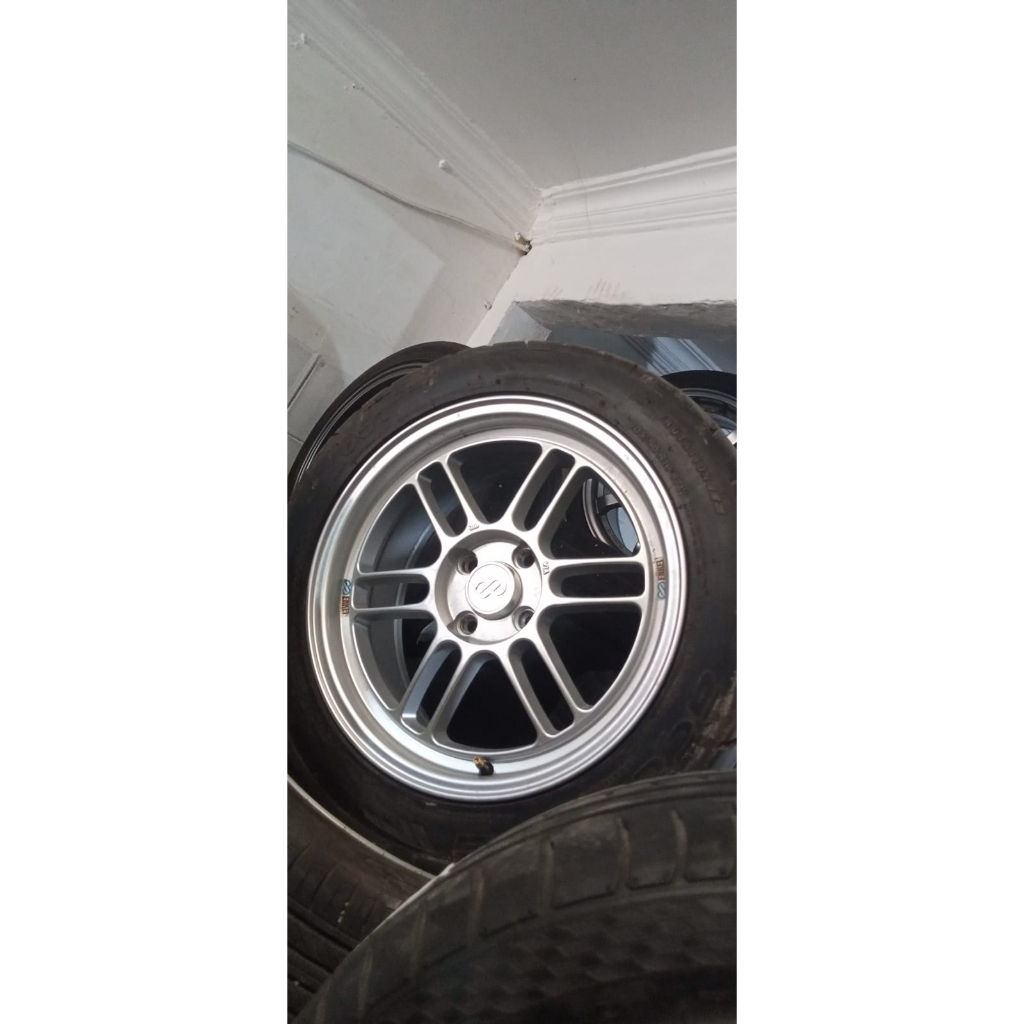 Jual VELG SECOND MOBIL RACING ENKEI RING 16 HOLE 4X100 + BAN | Shopee ...