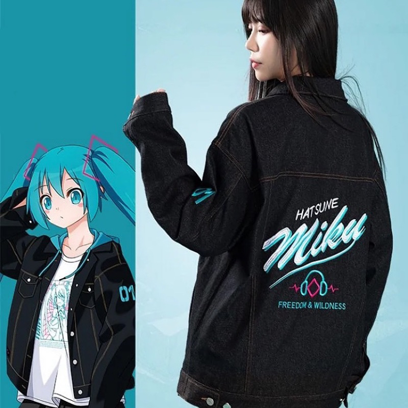 Jual Hatsune Miku Freedom Jacket Cosplay Jaket Cosplayer Anime Games ...