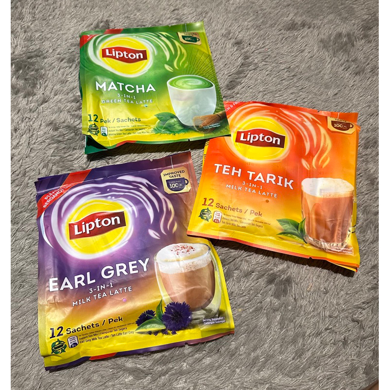 Jual Lipton Milk Tea Latte ori Malaysia | Shopee Indonesia