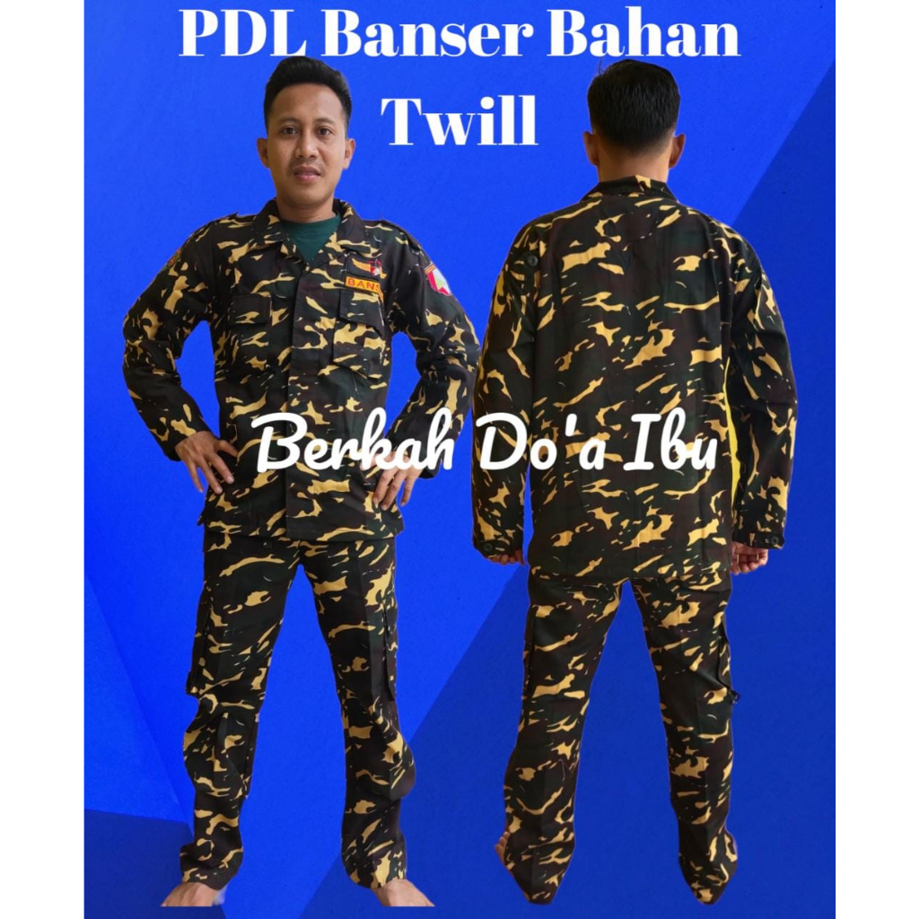 Jual Baju Banser Seragam Pdl Banser Doreng Nasional Atribut Banser ...