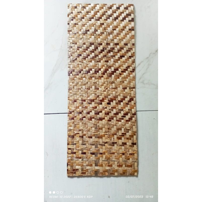 Jual anyaman pelepah pisang 20x60cm | Shopee Indonesia
