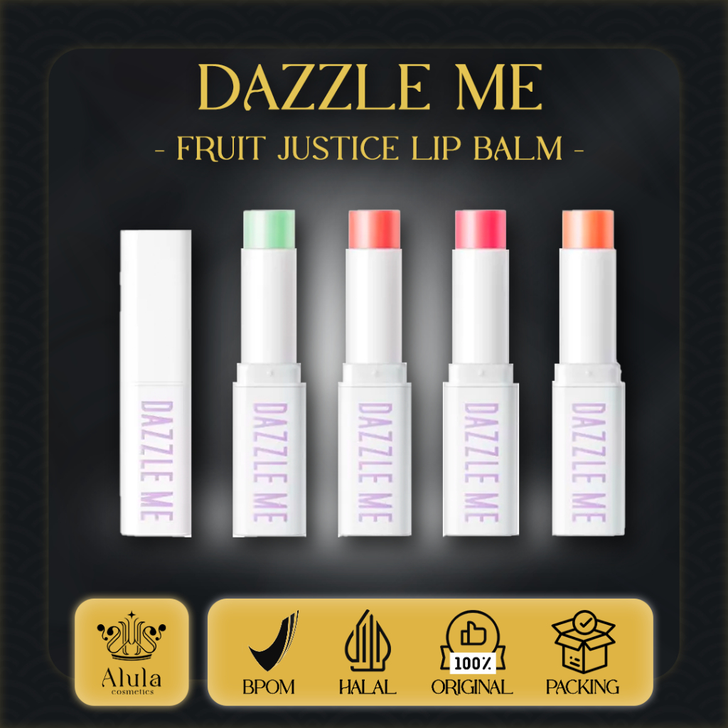 Jual Dazzle Me Fruit Justice Lip Balm | Shopee Indonesia