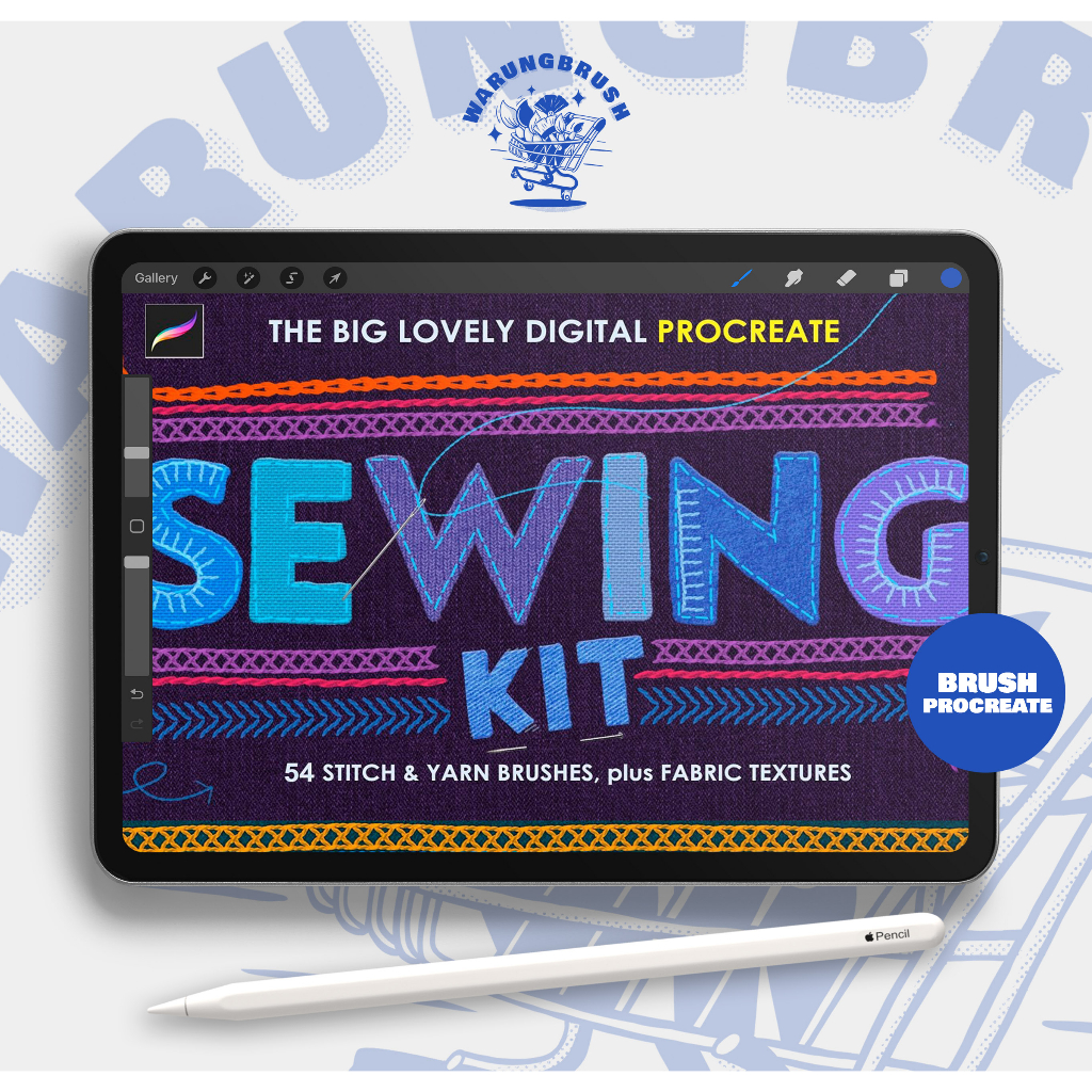 Jual Procreate Sewing Brushes BP00262 | Shopee Indonesia