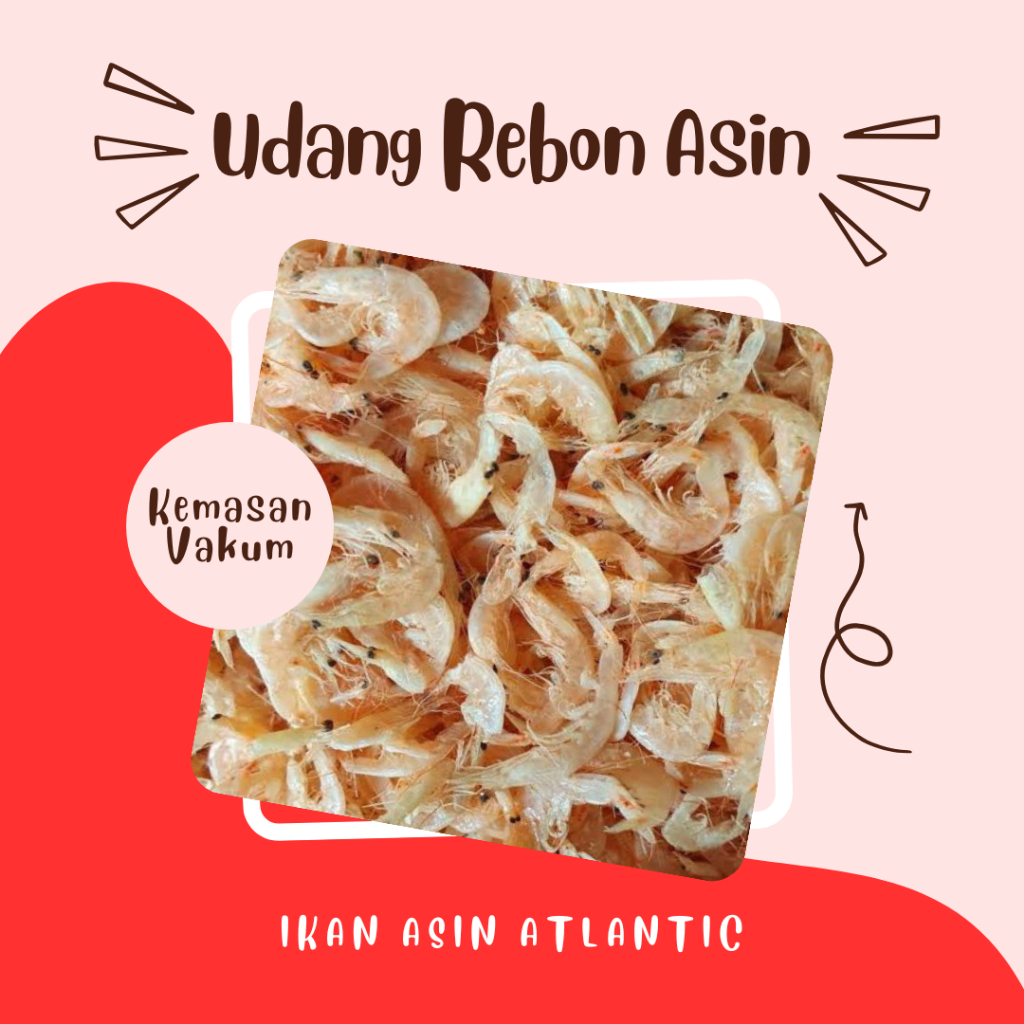 Jual Ikan Asin Udang Rebon / Udang Rebon Jeruk Asin Kemasan Vakum 250 ...