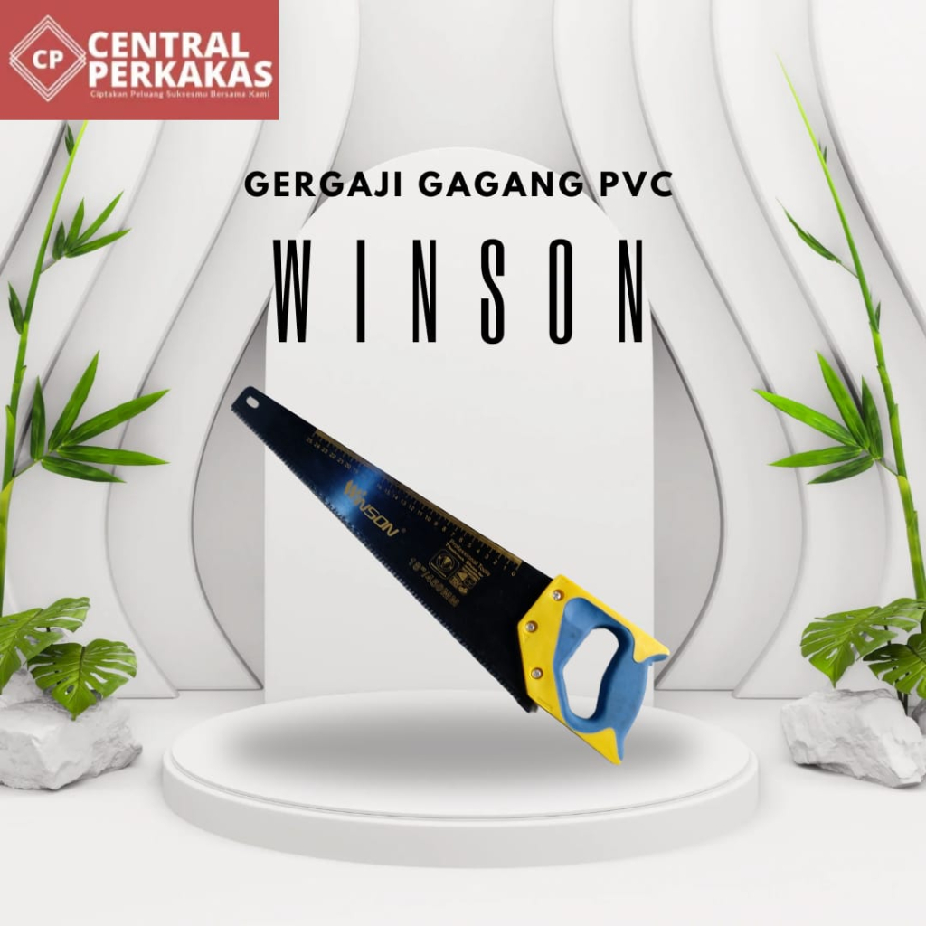 Jual GERGAJI GAGANG PVC MEREK WINSON UKURAN 18" | Shopee Indonesia