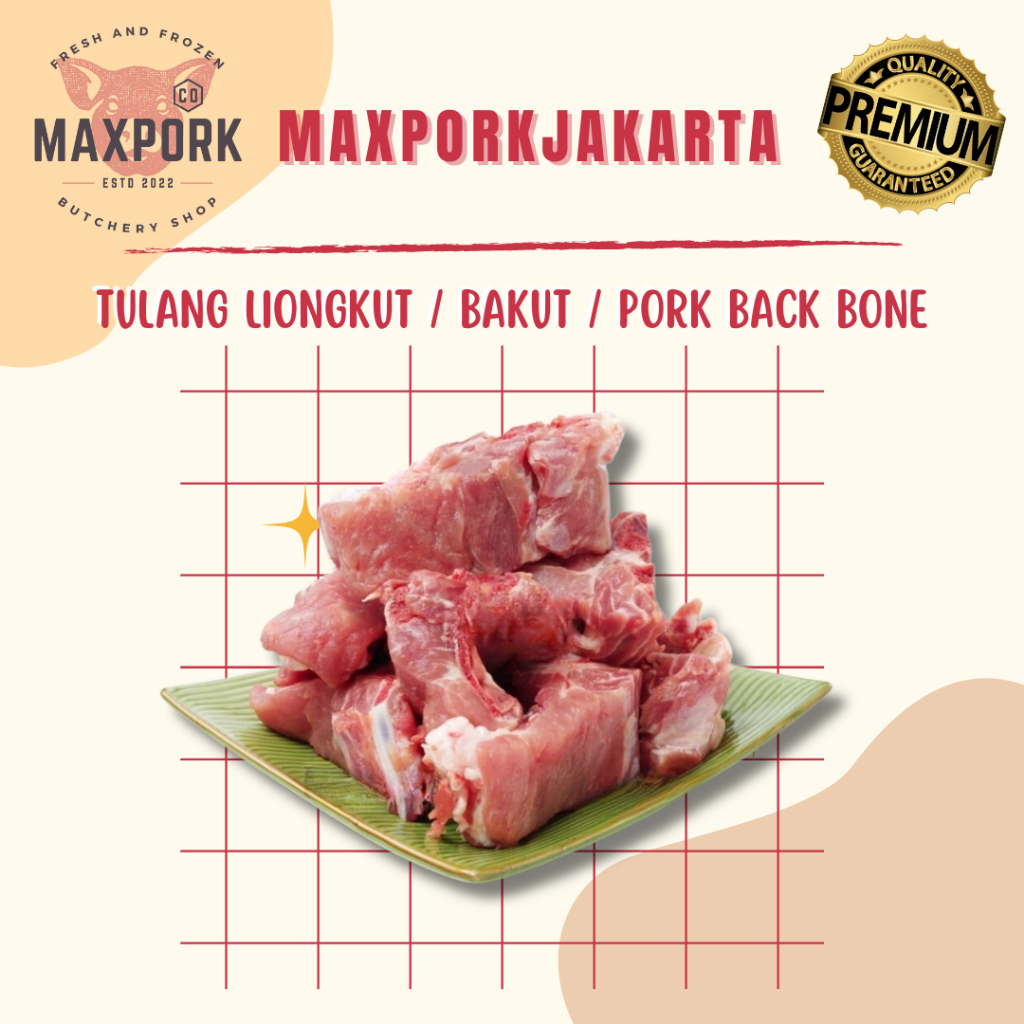 Jual Bakut Babi / Liongkut Babi / Tulang Ekor / Pork Back Bone ...