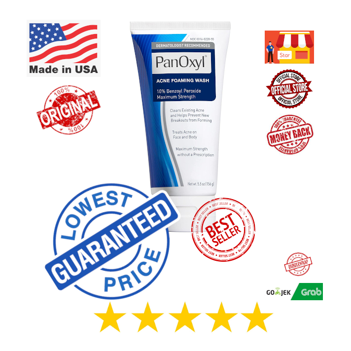 Jual Panoxyl Acne Foaming Wash 156 Gram Usa Benzoyl Peroxide 10