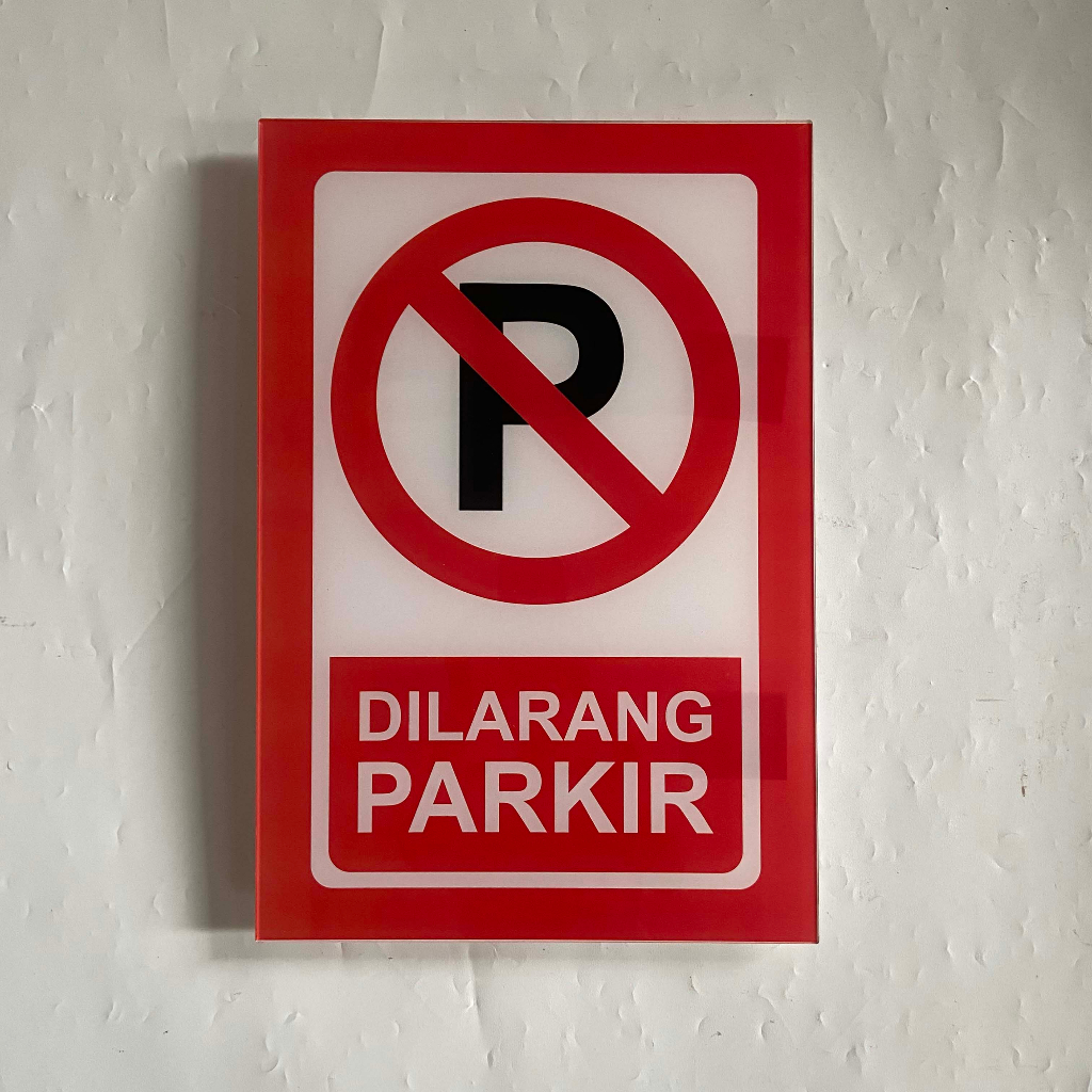 Jual Papan Penanda Parkir, rambu Dilarang Parkir, Rambu Parkir | Shopee ...