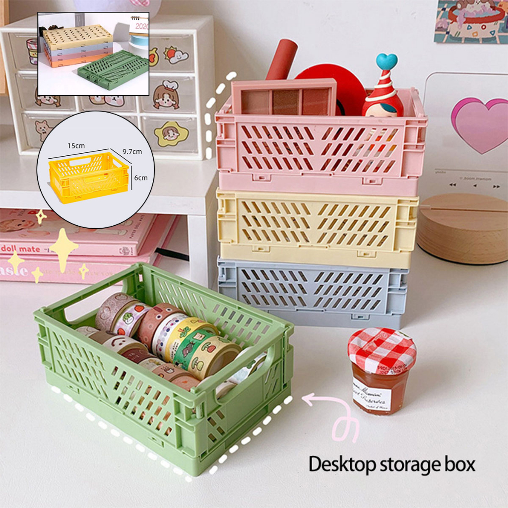 Jual KERANJANG MINI LIPAT 15 X 6 X 9.7 CM | Shopee Indonesia