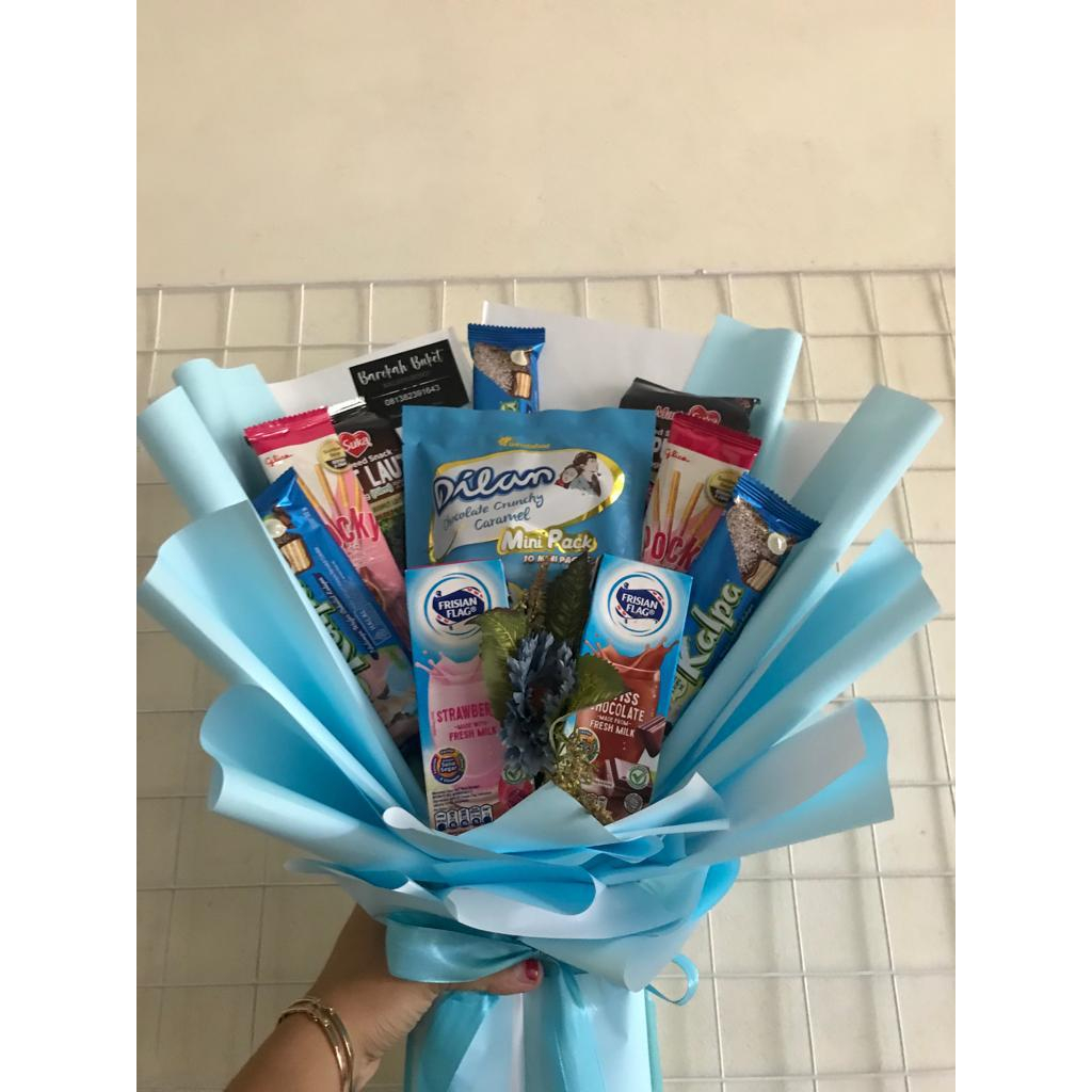 Jual [COD] BUKET SNACK MAKANAN MIX BUCKET HADIAH ULTAH BUAT ANAK ...