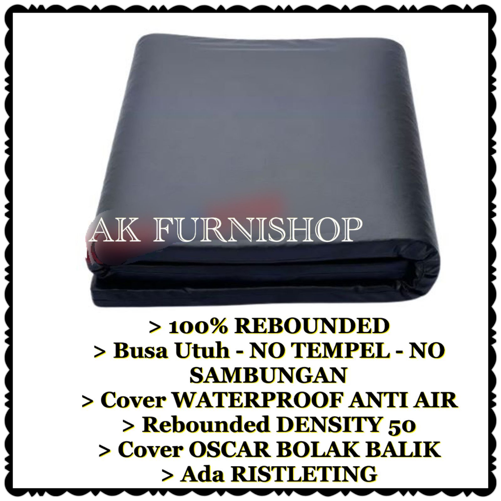 Jual Kasur Busa Rebonded Cover Oscar ANTI AIR - ANTI KEMPES | Shopee ...