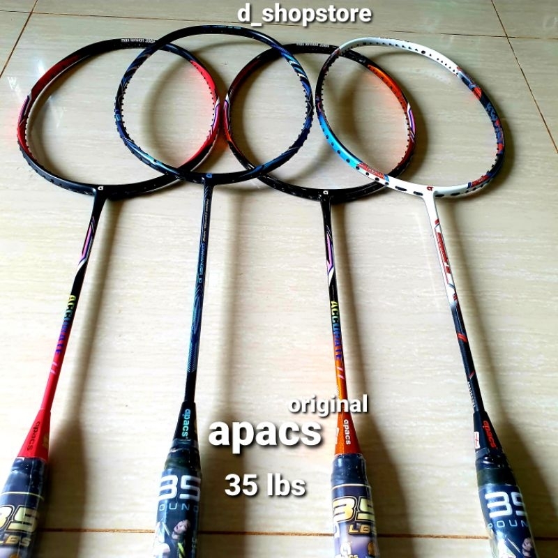 Jual APPACS RAKET BADMINTON 35 LBS | Shopee Indonesia