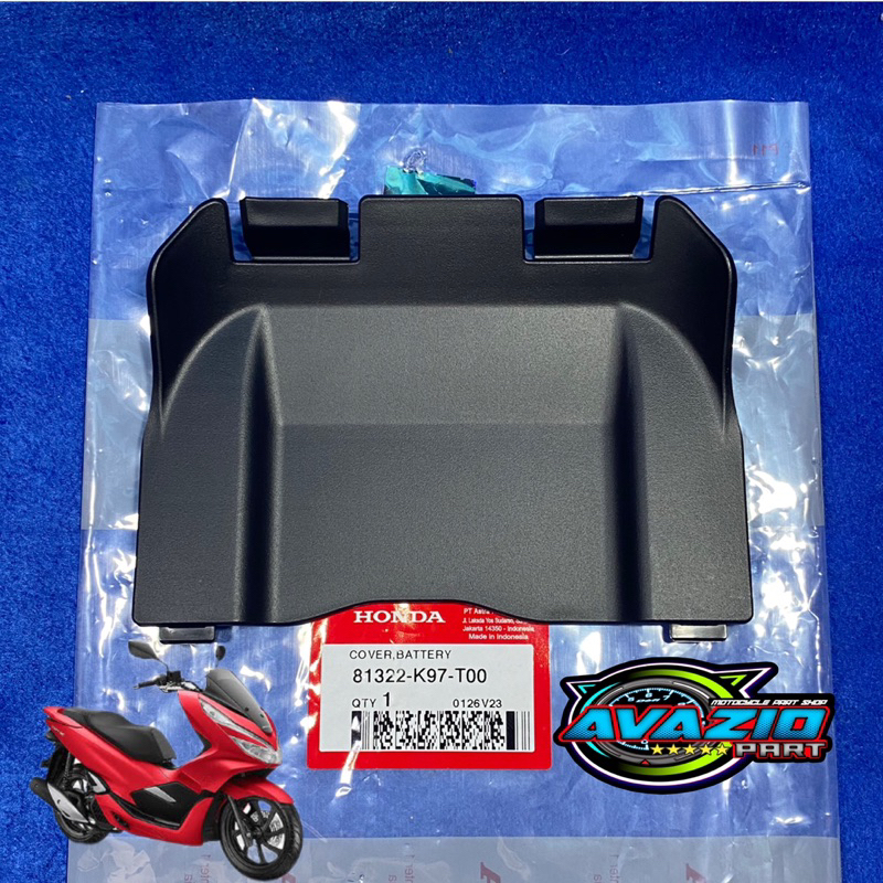 Jual cover tutup aki pcx 150 k97 adv 150 cover battery pcx 150 original ...