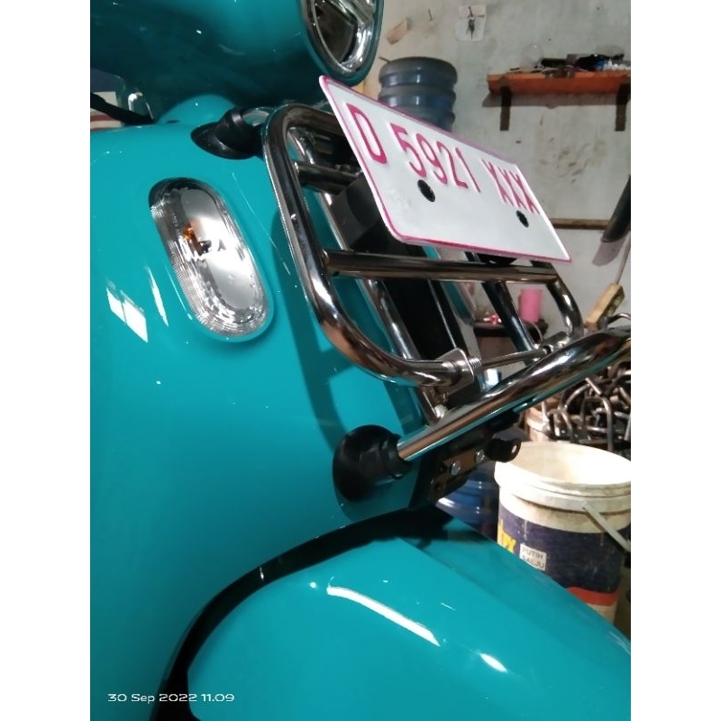 Jual Front rack depan yamaha Fazzio 2023 play and plug | Shopee Indonesia