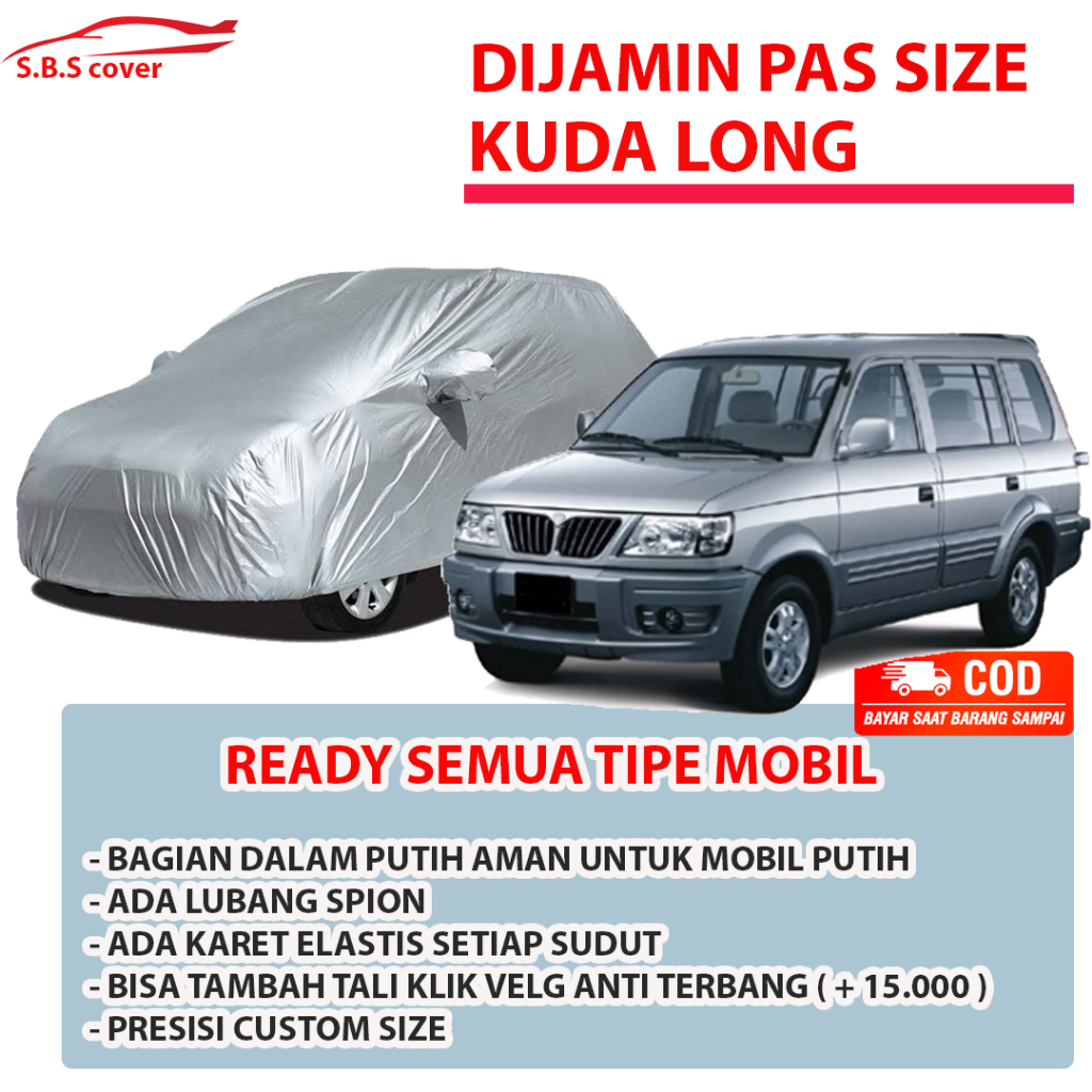 Jual KUDA LONG Body Cover Mobil kuda Sarung Mobil kuda long kuda ...
