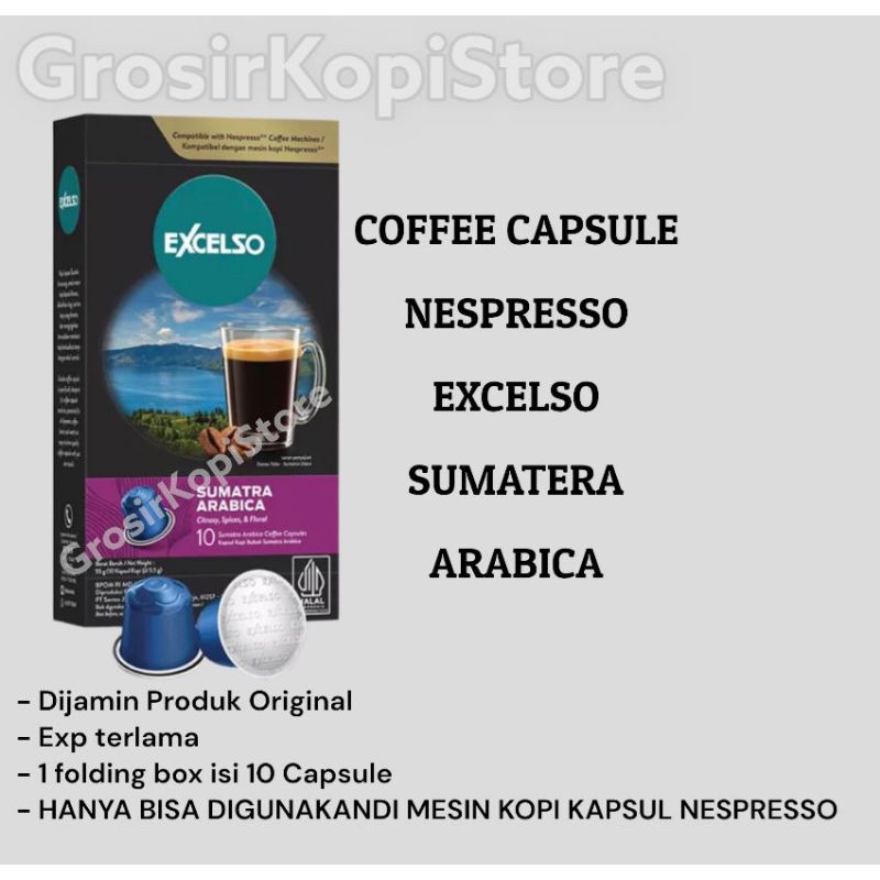 Jual Kopi Excelso Kapsul Nespresso Java Robusta | Shopee Indonesia