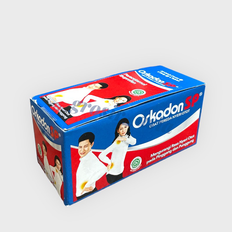Jual Oskadon SP 1 Box Isi 25 Strip | Shopee Indonesia