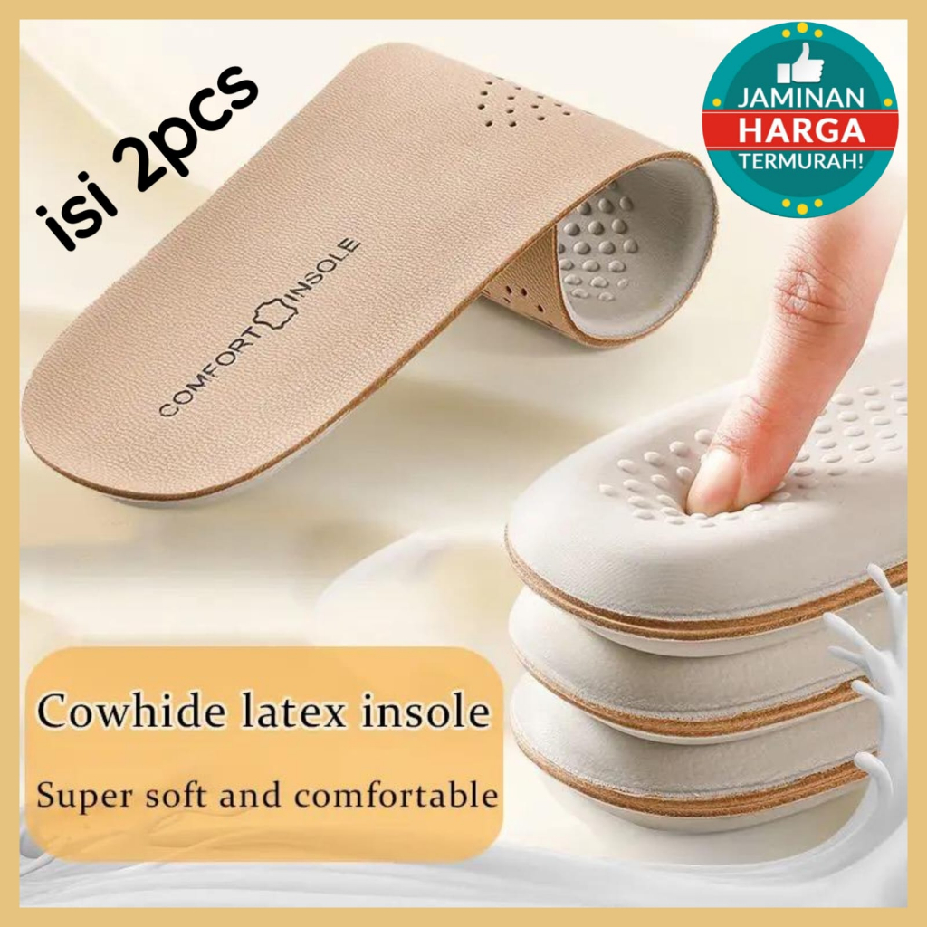 Jual INSOLE SEPATU EMPUK BAHAN LATEX UNTUK PRIA WANITA SOL SEPATU ANTI ...