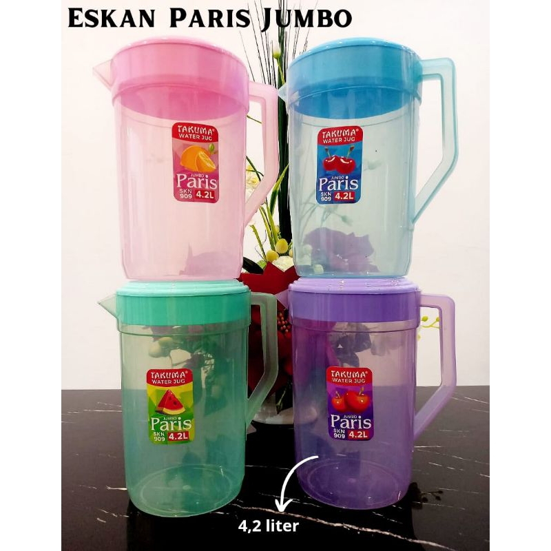 Jual Eskan Teko Paris Jumbo 4,2 Liter | Shopee Indonesia