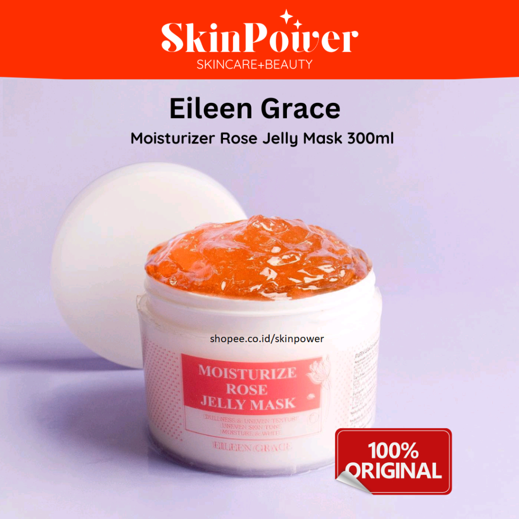 Jual Eileen Grace Jelly mask 300ml masker jerawat dan bekas jerawat dan ...