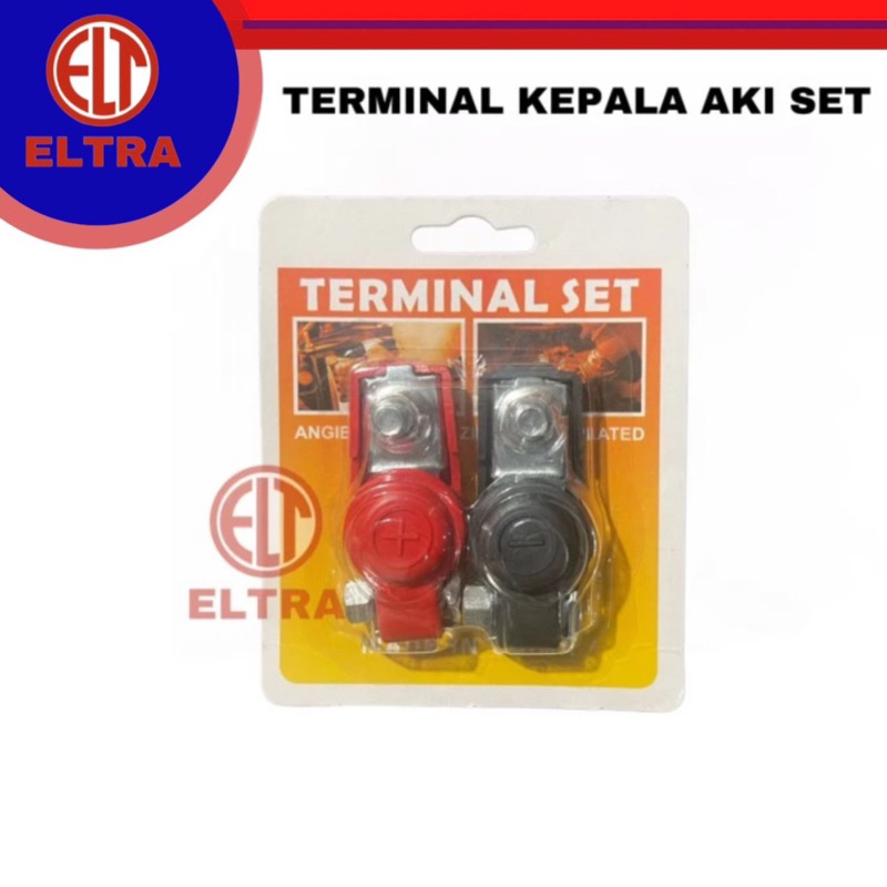 Jual Kepala aku klem accu mobil terminal set besar n70 + penutup ...