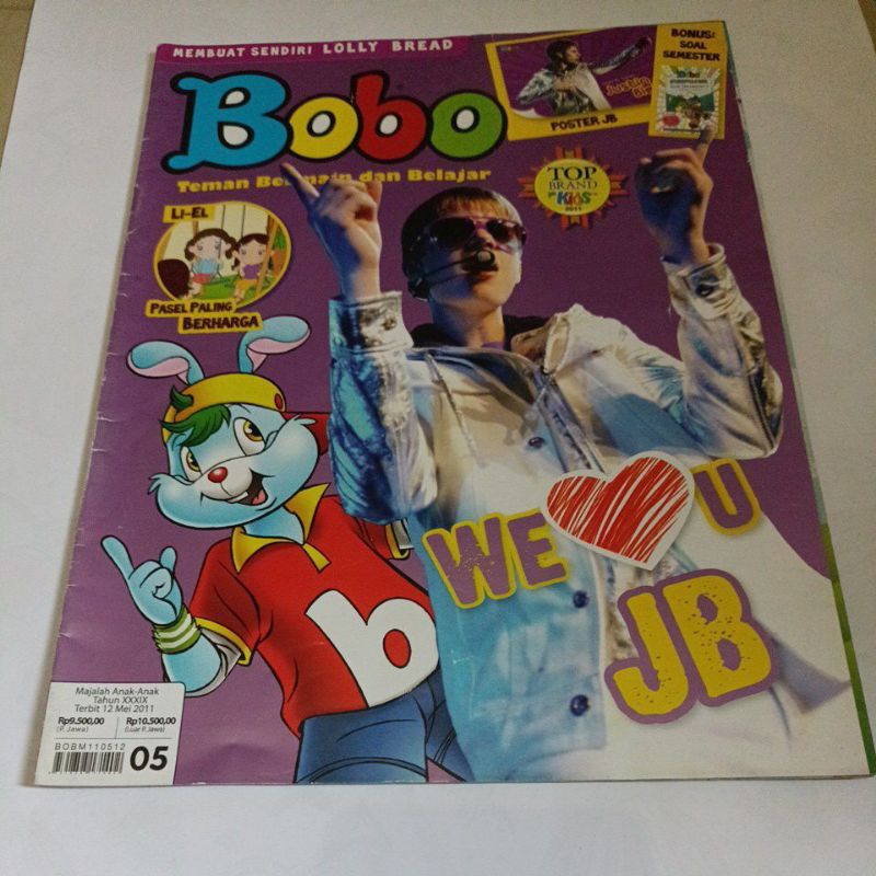 Jual Majalah bobo - we love u JB | Shopee Indonesia