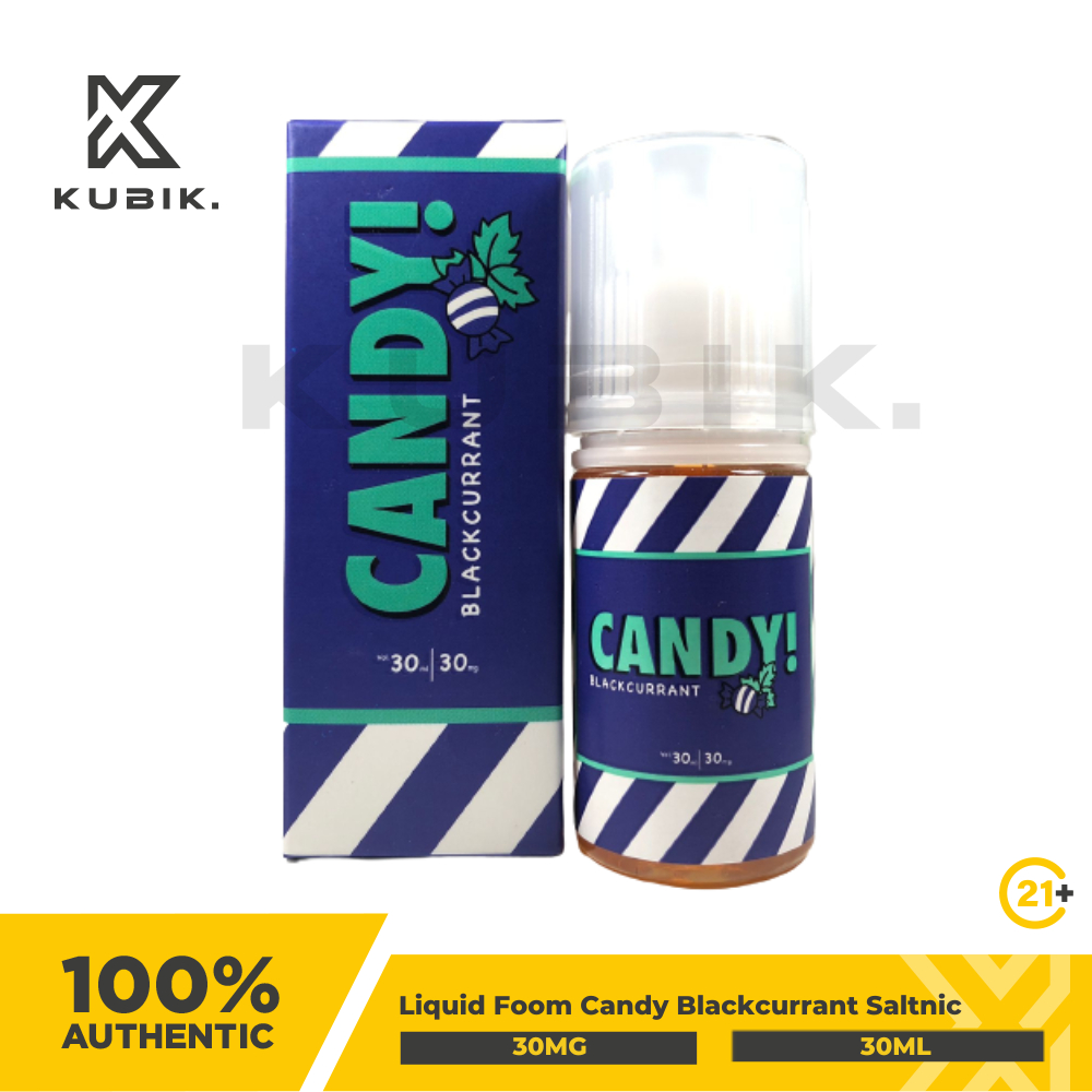Jual Liquid Foom Candy Blackcurrant Salt Nic 30ML | Shopee Indonesia