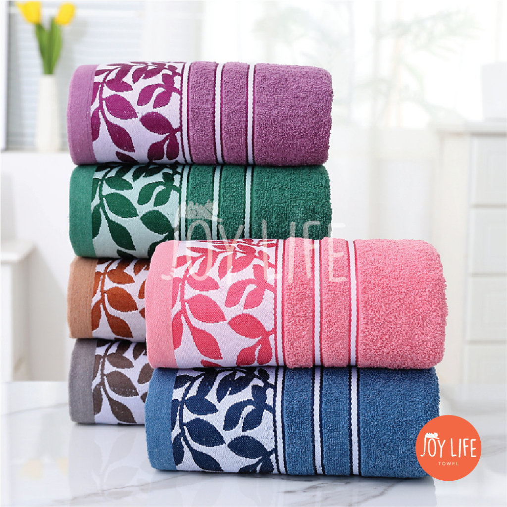 Jual JOYLIFE Handuk Mandi Katun 80x160 Handuk Dewasa Motif Tunis Tebal ...