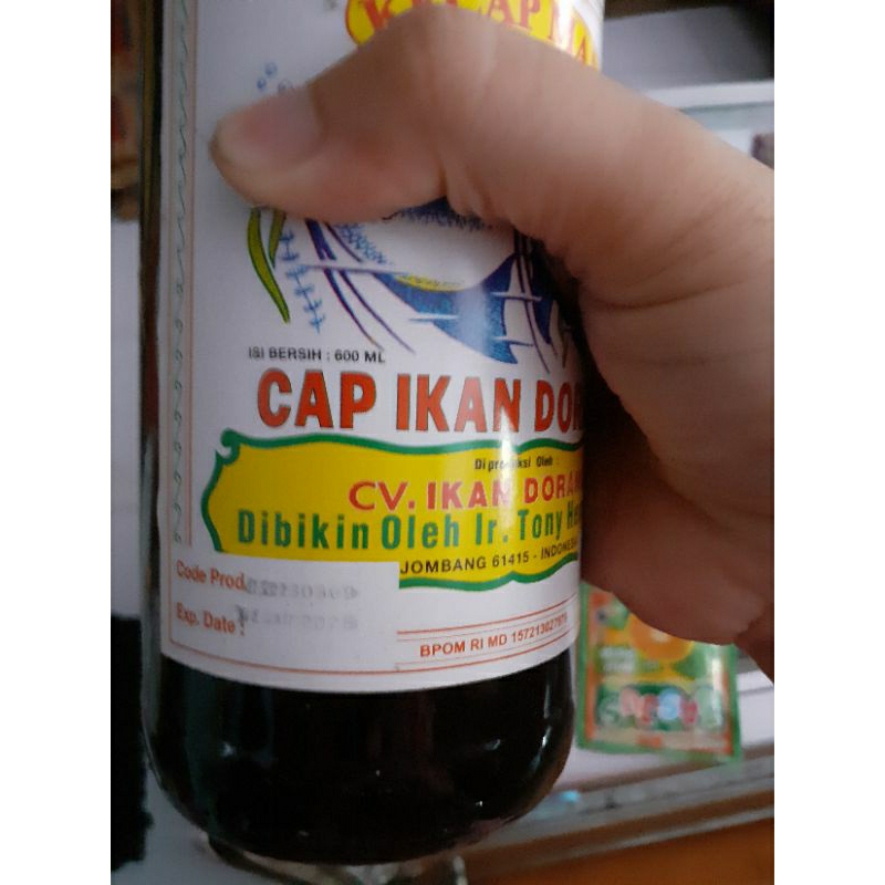 Jual Kecap manis Cap Ikan Dorang asli Jombang botol kaca 300ml | Shopee ...