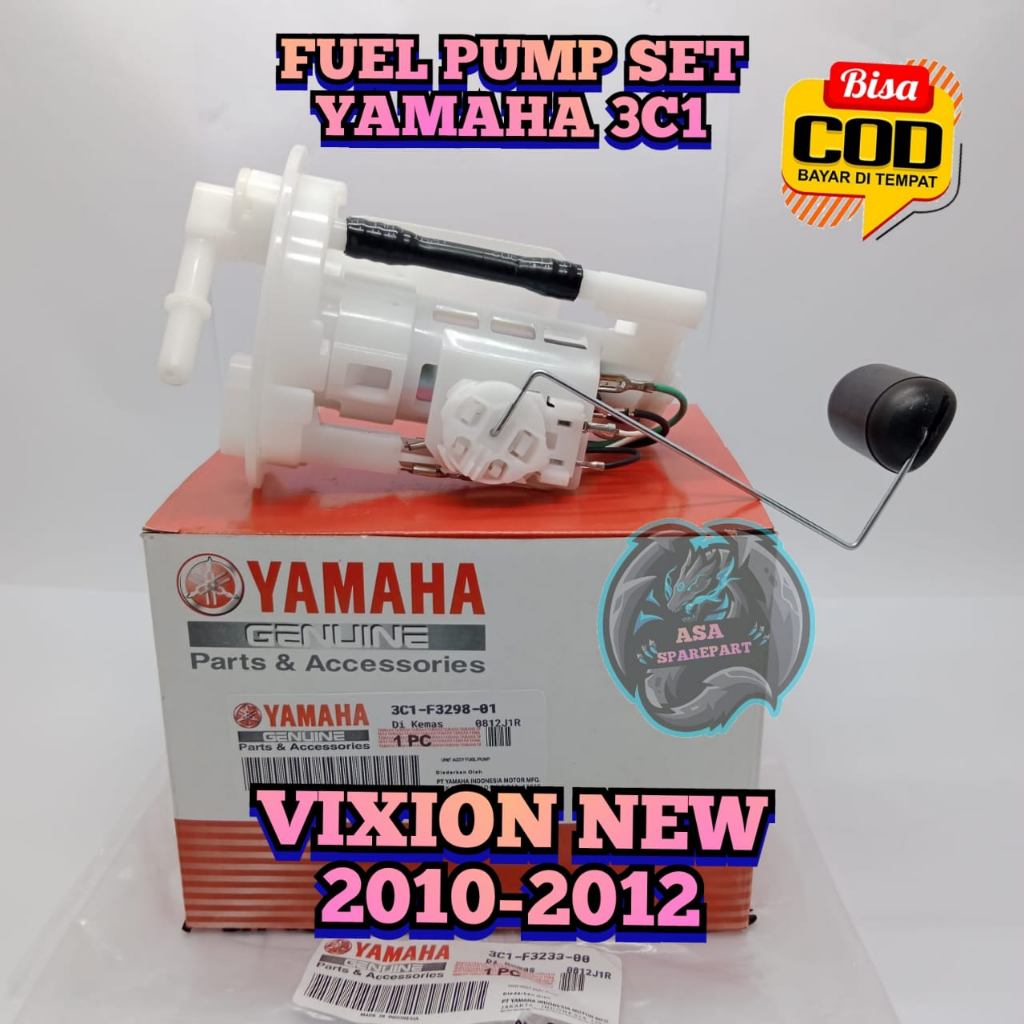 Jual FUEL PUMP 3C1 ASSY MOTOR YAMAHA VIXION NEW 2010-2012 POMPA BENSIN ...