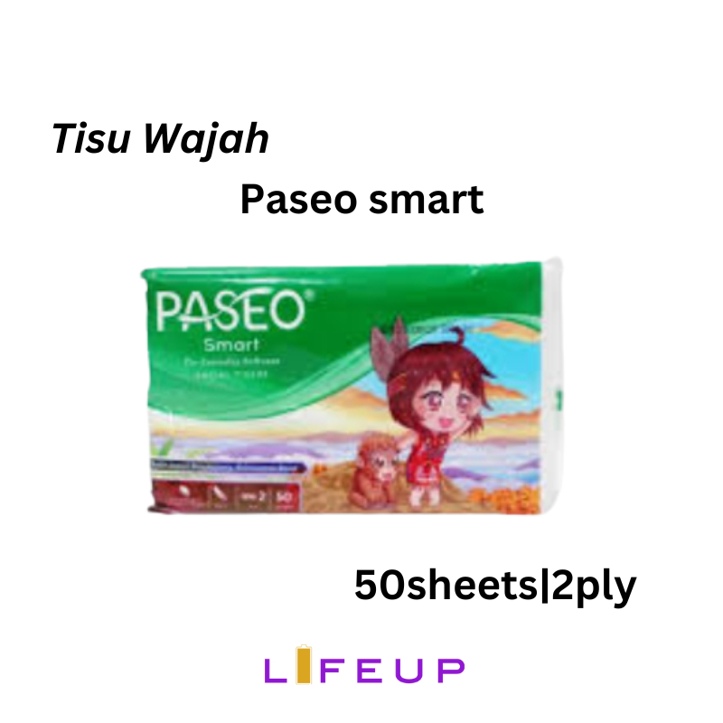 Jual Tissue Travel Pack PASEO SMART 50's / Tisu Muka Paseo Smart 50's ...