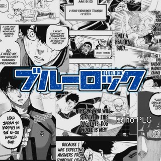 Jual poster manga anime blue lock, manga wall blue lock, poster anime ...