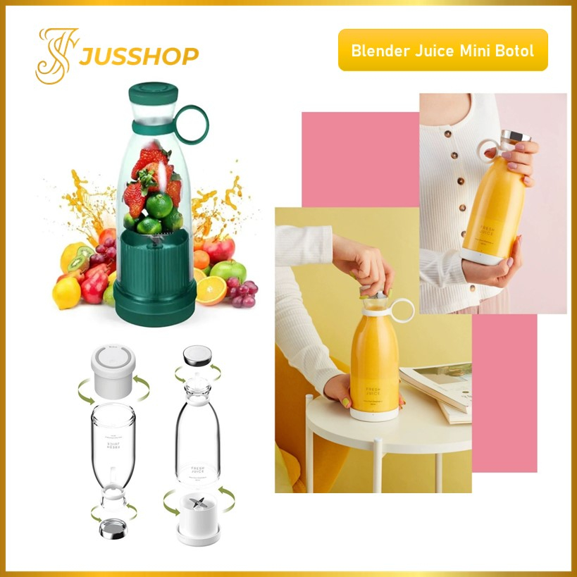 Jual Blender Juice Mini Botol Portable Blender USB Electric Mini ...