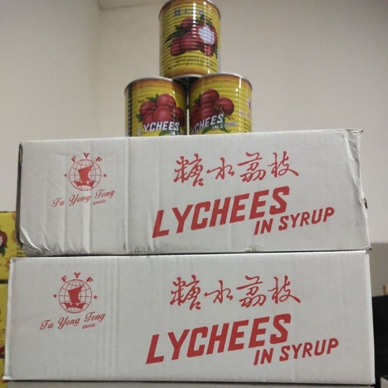 Jual Leci FYF Lychees in Syrup 567 gr ( 1dos isi 12 bj ) | Shopee Indonesia