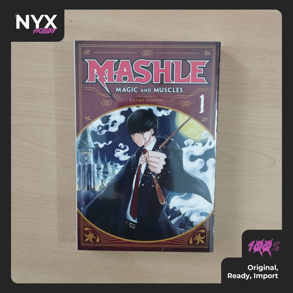 Jual Mashle: Magic and Muscles Manga Komik English Import Volume 1 | Shopee Indonesia