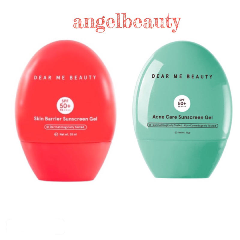 Jual Dear Me Beauty Skin Barrier Sunscreen Gel SPF 50 PA++++ | Shopee ...