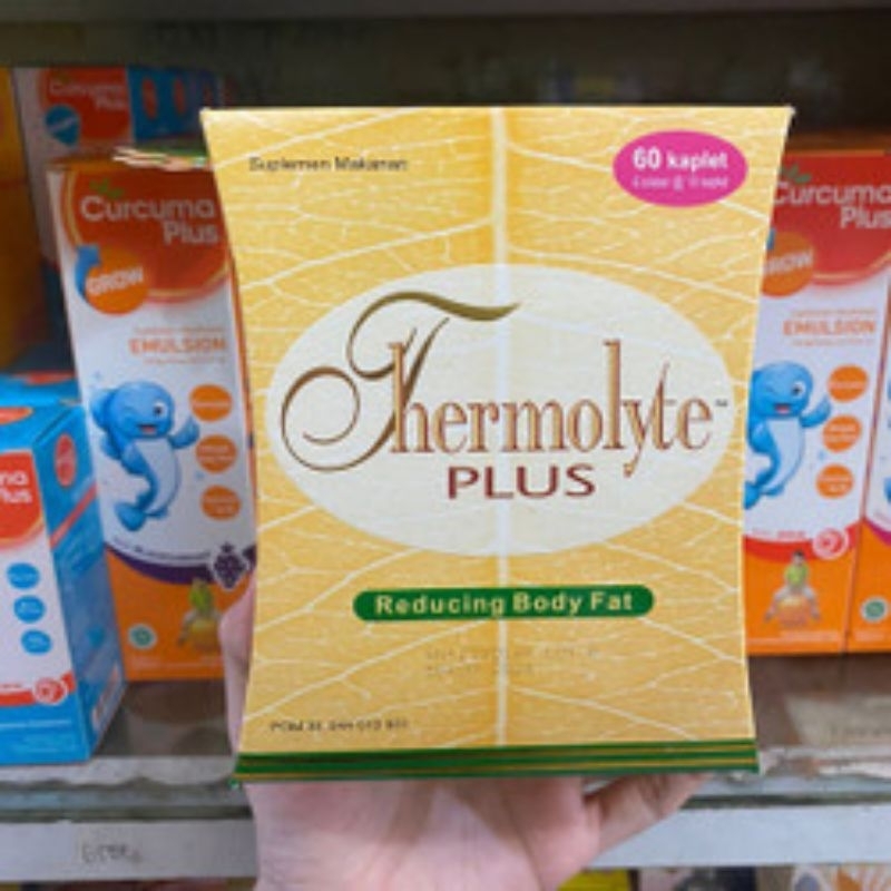 Jual THERMOLYTE plus kapsul kuning diet isi 60 kaplet | Shopee Indonesia