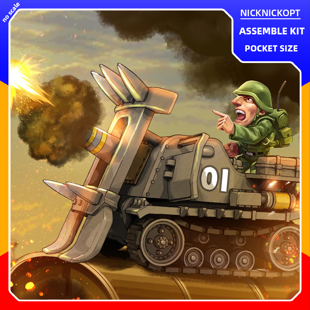Jual Metal Slug X No.4 MeltyHoney Assemble Vehicle Kit Skala Pocket ...