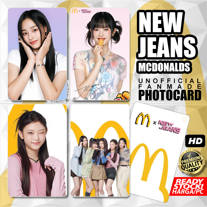 Jual Photocard Mcd Zero Photo Card Kartu Mcdonalds KPOP Girl Group | Shopee Indonesia