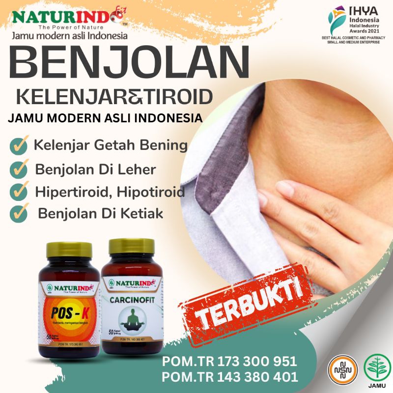 Jual Obat Gondok Hipertiroid Benjolan Dileher Kelenjar Tiroid Getah ...
