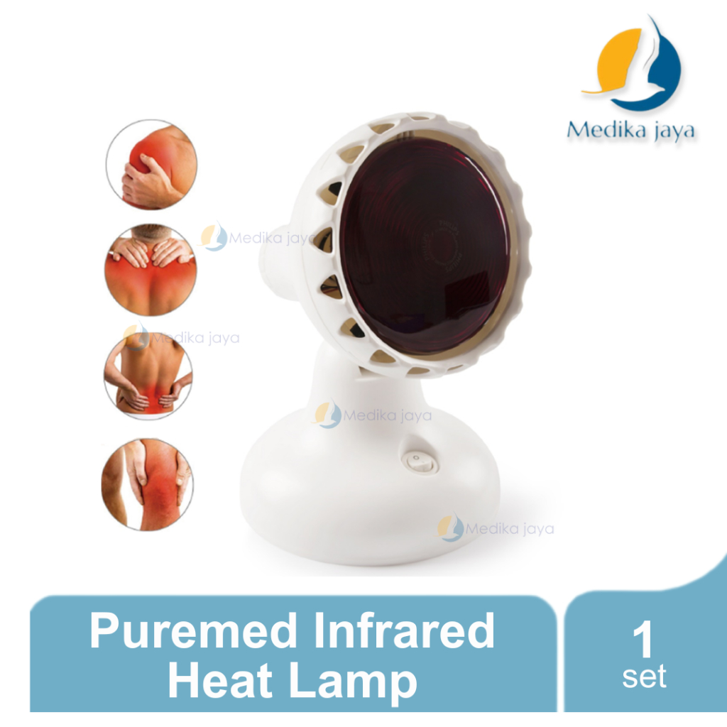 Jual Puremed Infrared Heat Lamp / Lampu Terapi Infrared / Lampu Terapi ...