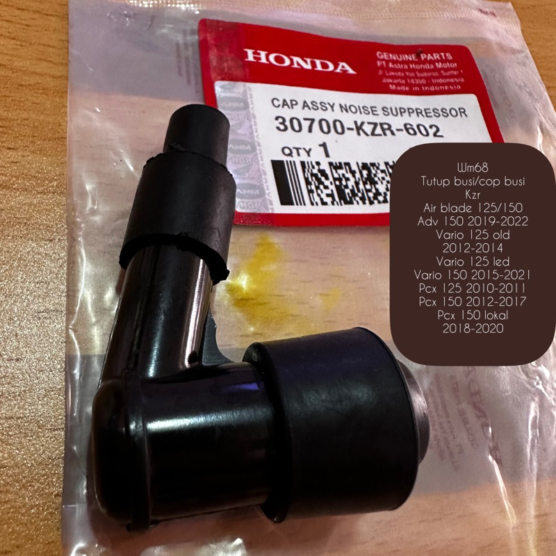 Jual tutup cop busi kzr vario 125 inj | Shopee Indonesia