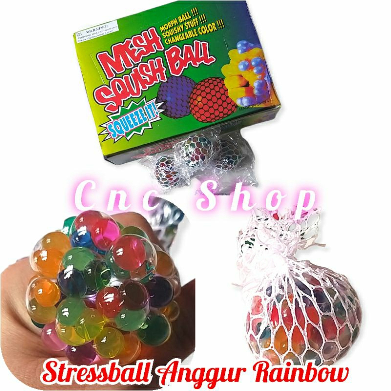 Jual Stressball Squishball Bola Pencet Anggur Mainan Anak Anti Stress ...